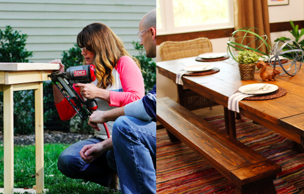 Дешевый стол ИКЕА стал украшением гостиной в стиле farmhouse. Как ...